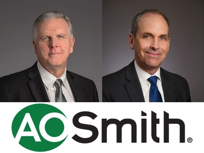 A. O. Smith Names Stephen Shafer as Incoming CEO; Kevin Wheeler to Transition to Executive ...